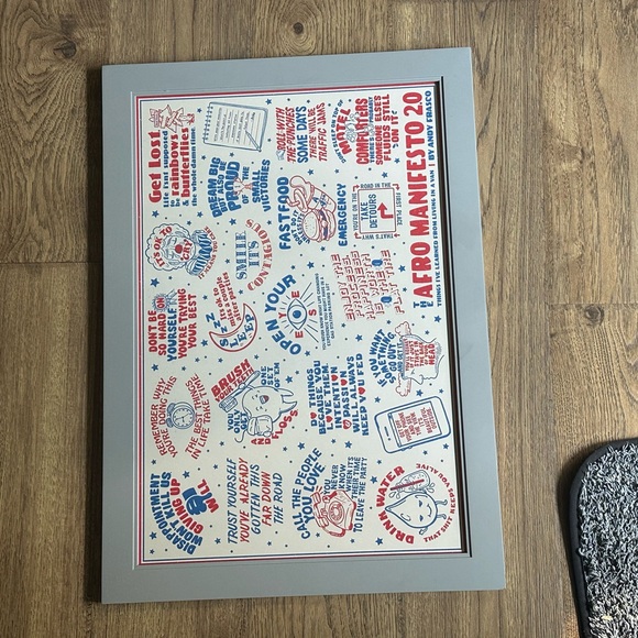 Art | Andy Frasco And The Un Afro Manifesto 2 Framed | Poshmark